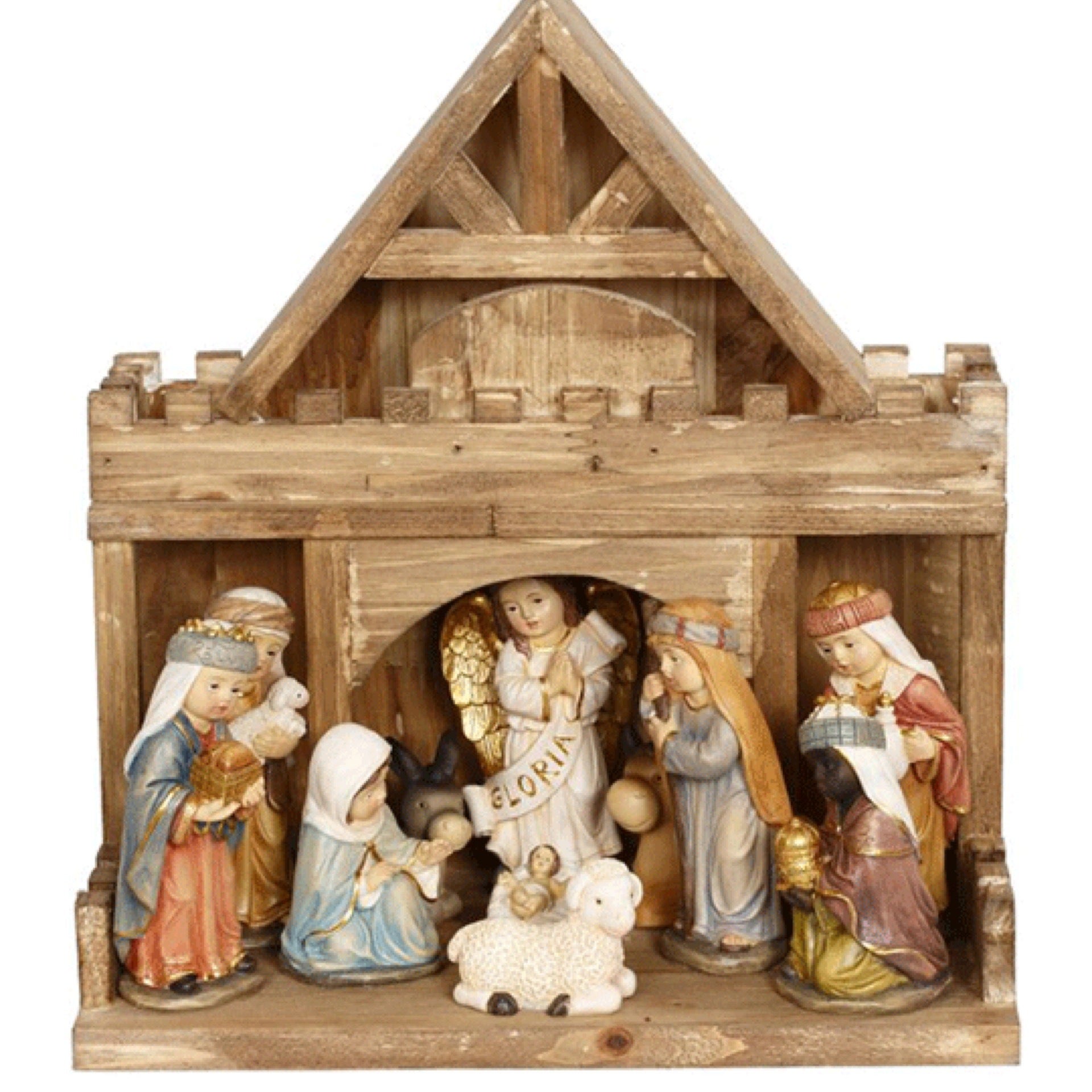 Children Nativity, 10" | St. Nick's Holiday Shoppe